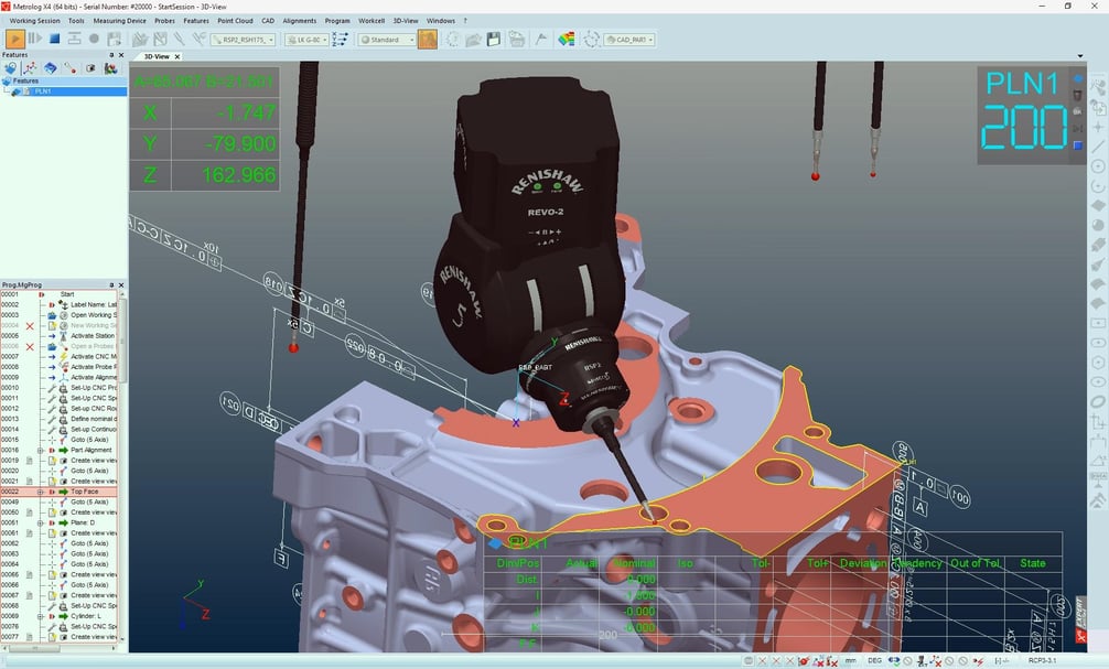 Learn About 5 Axis CMM with DCS and Metrologic